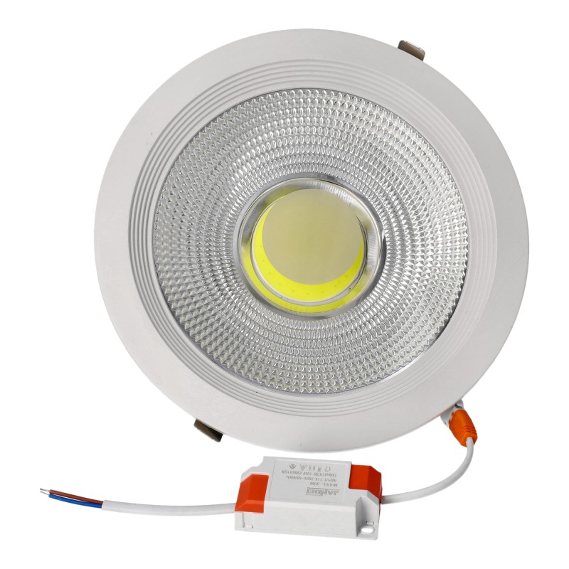 Downlight led cob 30w 3000ºk redond - Desde 12,12€